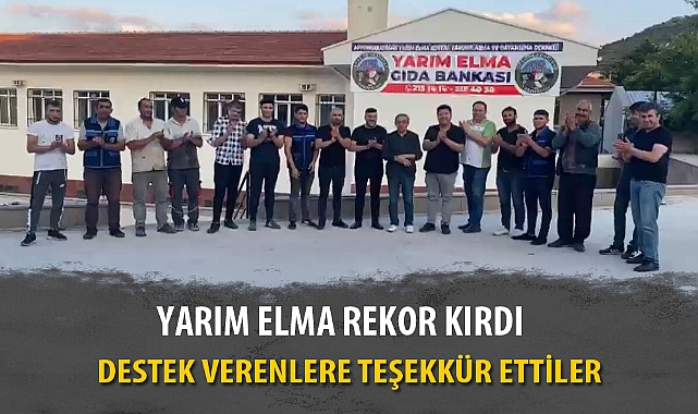 YARIM ELMA REKOR KIRDI - GÜNDEM - Afyon Türkeli Gazetesi Afyon Haberleri