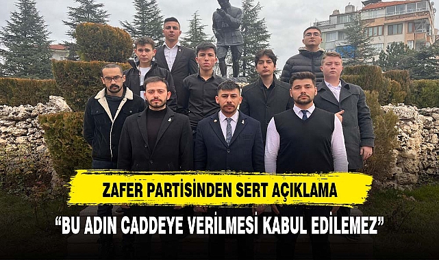 ZAFER PARTİSİ GENÇLİK KOLLARI İL BAŞKANI HASAN HÜSEYİN EBİŞ'DEN SERT ... ZAFER PARTİSİ GENÇLİK KOLLARI İL BAŞKANI HASAN HÜSEYİN EBİŞ'DEN SERT ...