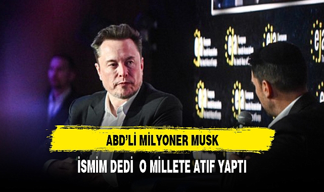 ABD'li milyarder Elon Musk: İsmim oldukça Yahudi ismi, Yahudi gibiyim ... ABD'li milyarder Elon Musk: İsmim oldukça Yahudi ismi, Yahudi gibiyim ...