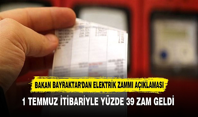 BAKAN BAYRAKTAR'DAN ELEKTRİK ZAMMI AÇIKLAMASI - EKONOMİ - Afyon Türkeli ... BAKAN BAYRAKTAR'DAN ELEKTRİK ZAMMI AÇIKLAMASI - EKONOMİ - Afyon Türkeli ...